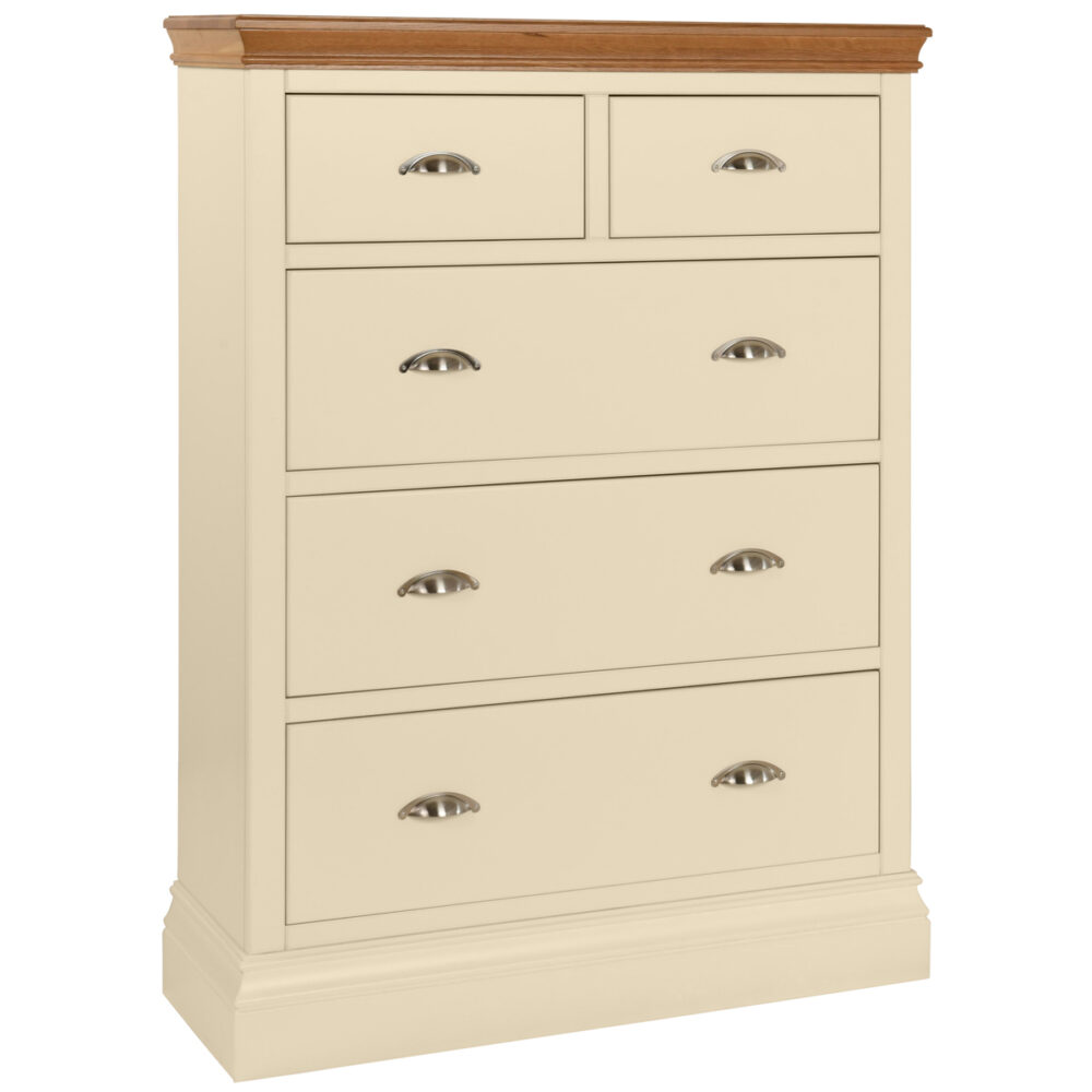 Lundy Painted 3 + 2 Jumper Chest - Stag Oak and Pine